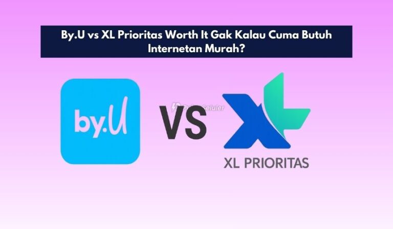 By.U vs XL Prioritas - Pulsa Seluler