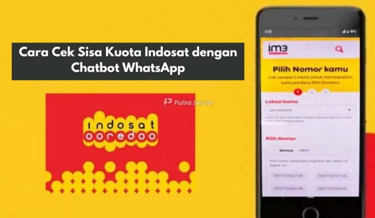 Cara Cek Sisa Kuota Indosat dengan Chatbot WhatsApp - Pulsa Seluler