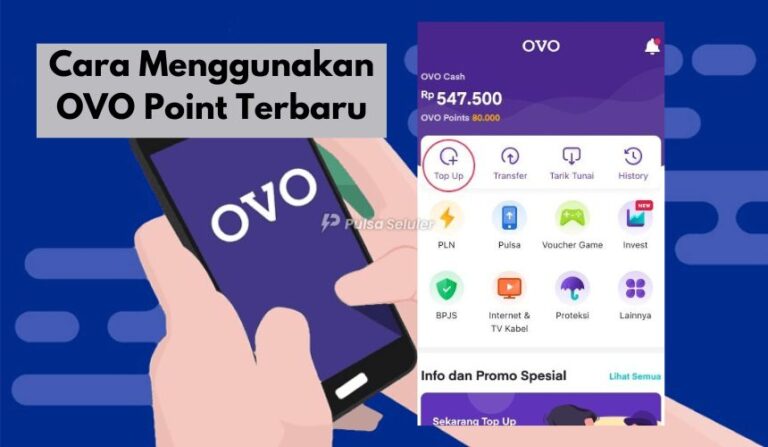 Cara Menggunakan OVO Point Terbaru 2026 - Pulsa Seluler