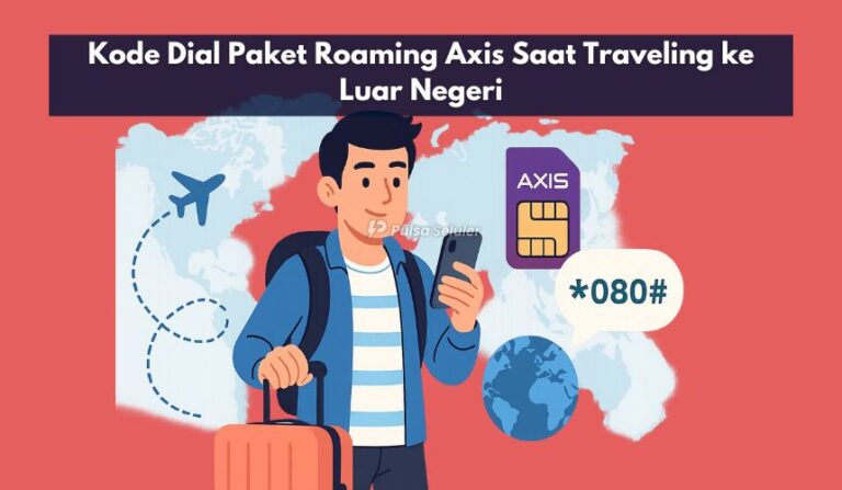 Kode Dial Paket Roaming Axis Saat Traveling ke Luar Negeri - Pulsa Seluler
