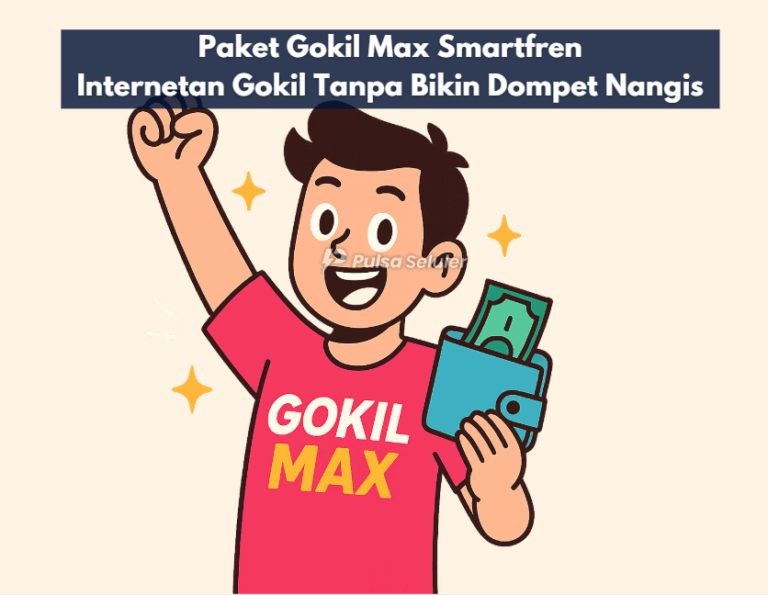 Paket Gokil Max Smartfren - Pulsa Seluler
