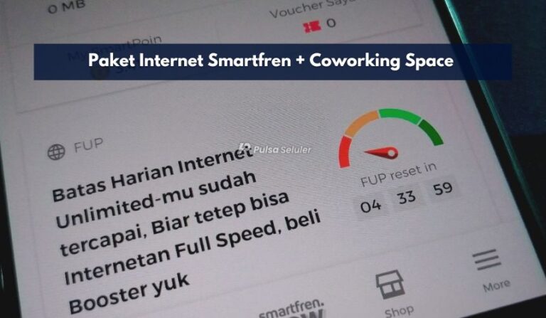 Paket Internet Smartfren + Coworking Space - Pulsa Seluler
