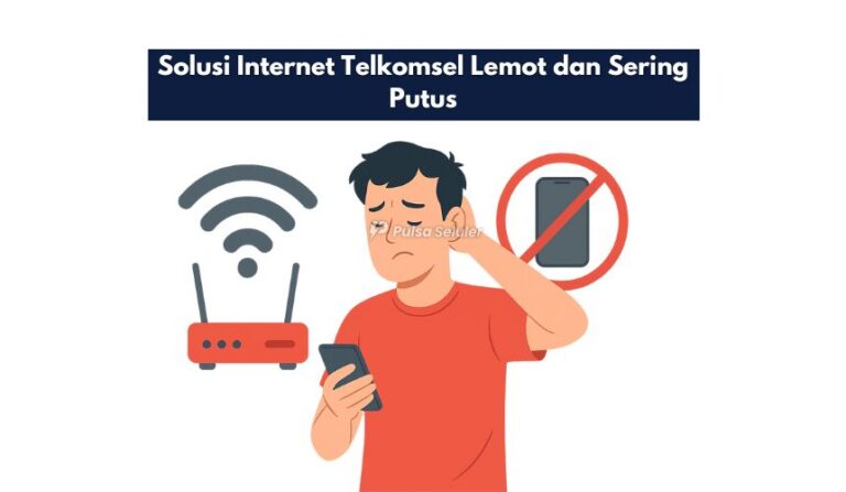 Solusi Internet Telkomsel Lemot dan Sering Putus - Pulsa Seluler