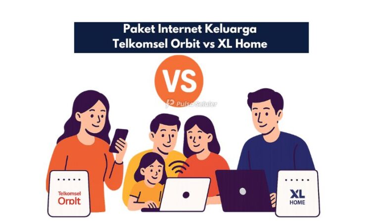 Telkomsel Orbit vs XL Home - Pulsa Seluler